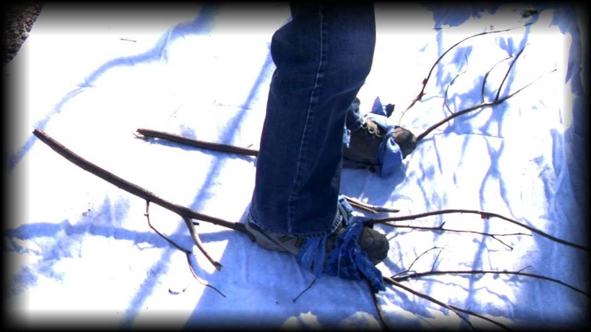 How To Make Emergency Snowshoes Howcast how-to-make-emergency-snowshoes-howcast