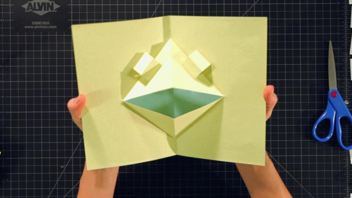 How To Make A Basic Face Pop Up Card Howcast