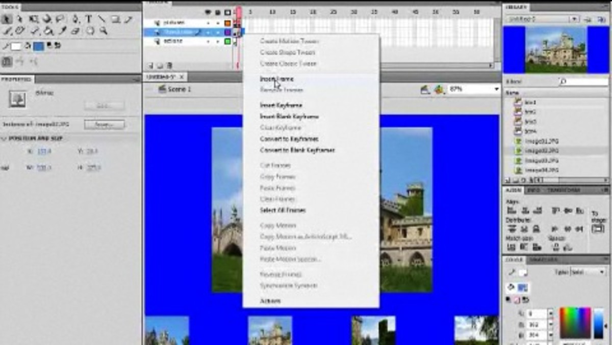 How To Create An Adobe Flash Slide Show Howcast 