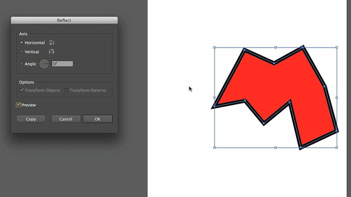 How To Reflect Objects With Adobe Illustrator Howcast