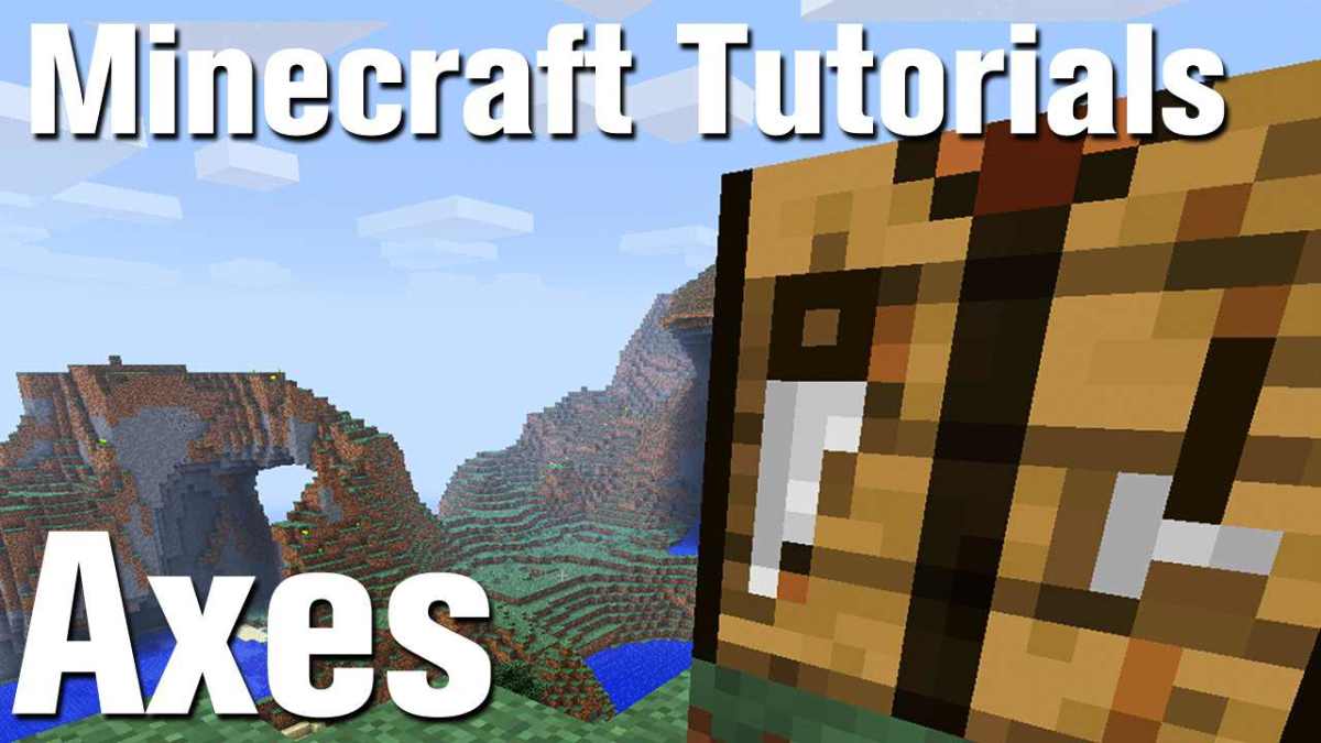 Minecraft Tutorial How To Make An Axe In Minecraft Howcast